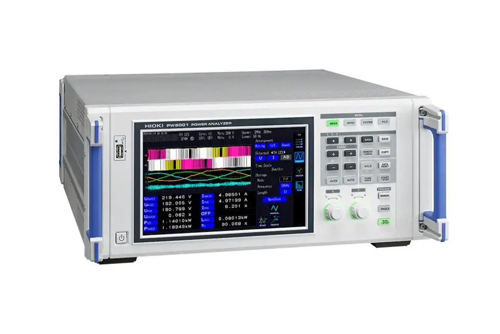 PW6001-05. Power Analyzer, 5 canales | GAAL Instruments